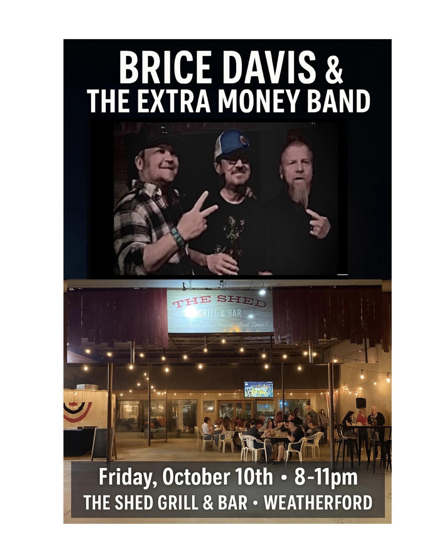 Brice Davis & The Extra Money Band - City of Weatherford